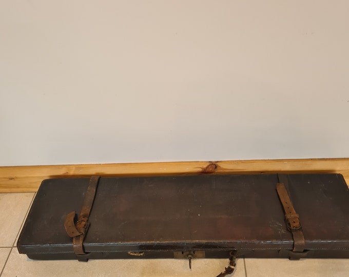 Antique Leather Gun Case / - Etsy