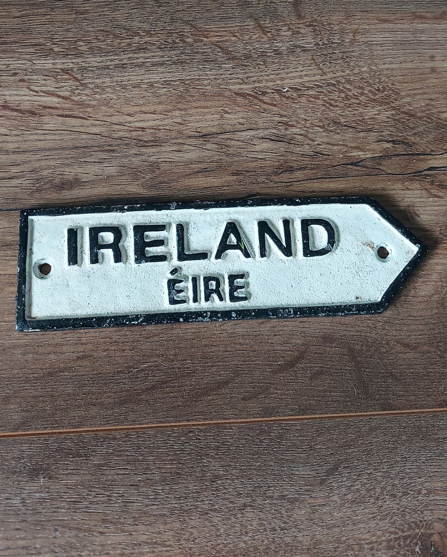 Small Cast Iron Vintage Style Irish Road Sign for Ireland/eire Sign - Etsy