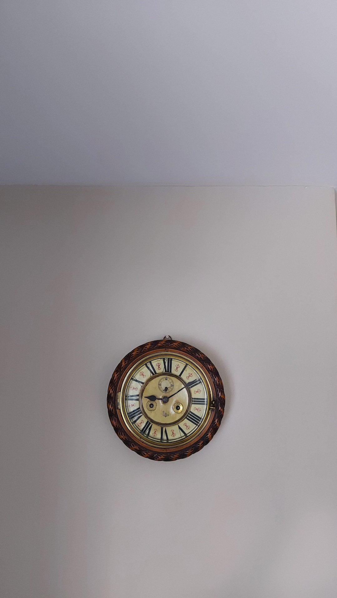 Antique New Haven Carved Oak Hair Spring Balance Clock - Etsy