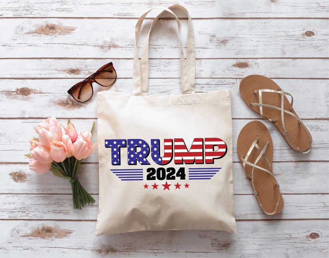 Trump 2024 Tote Bag, Election 2024 Bag,vote Trump Tote Bag, Patriotic ...