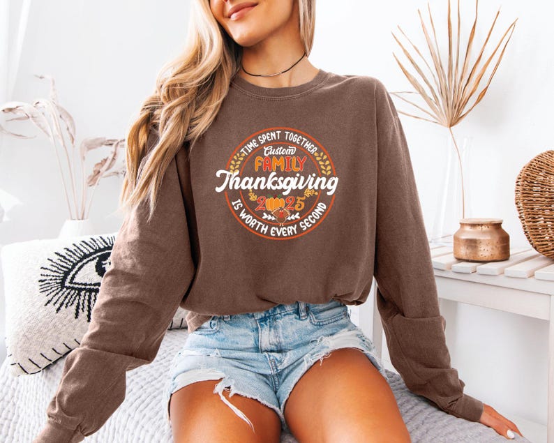 Custom Family Thanksgiving 2025 Matching Tee - Etsy