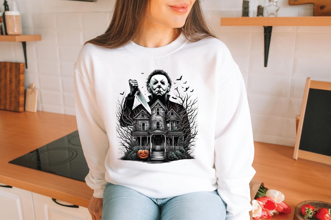 Retro Halloween Sweater, Horror Sweatshirt, Scary Sweatshirt, Halloween ...