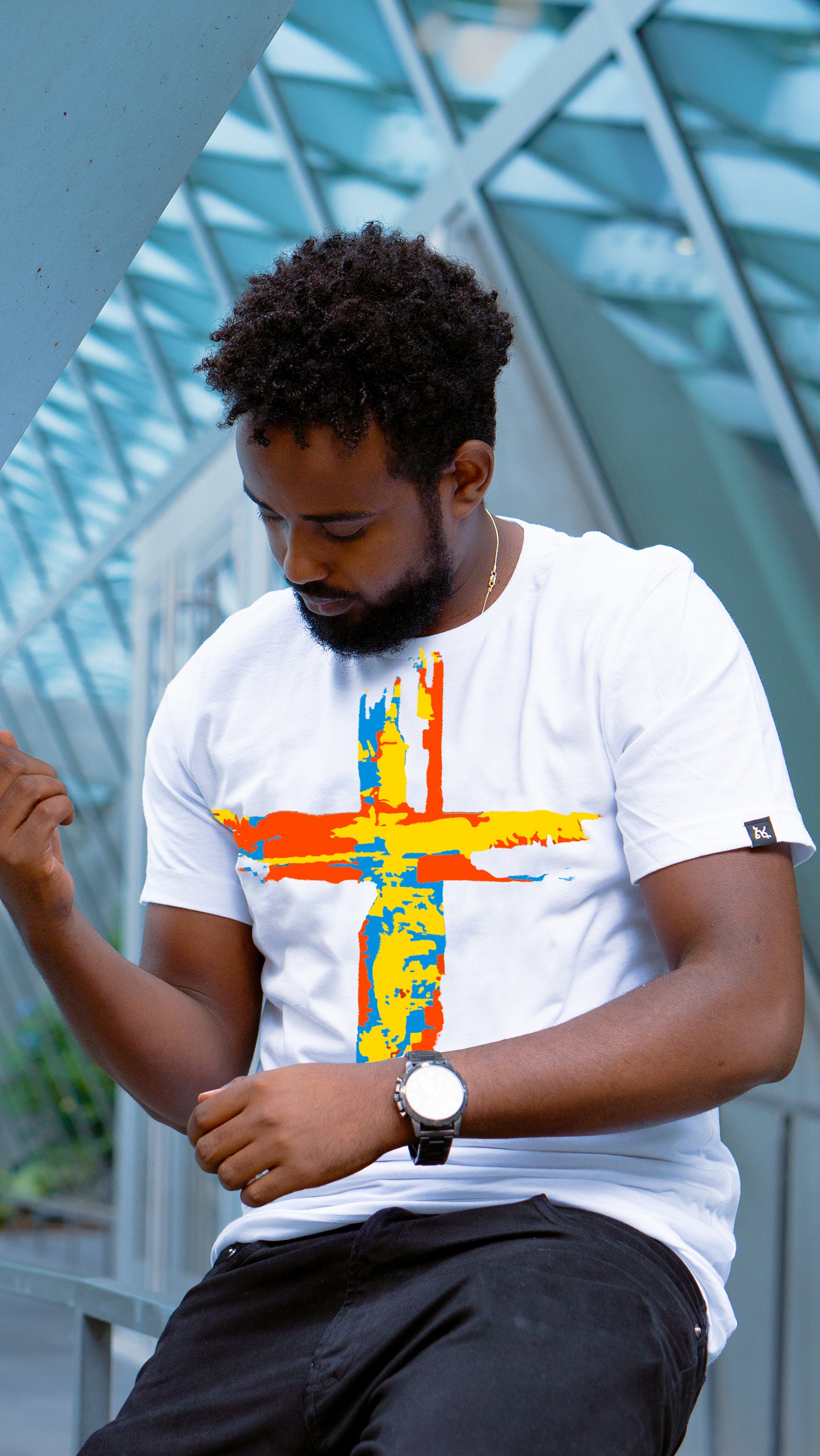 Jesus Cross Shirt Colorful Cross Adult Men Women Unisex - Etsy
