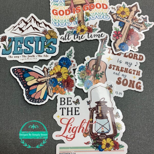 Religious Sticker - Etsy