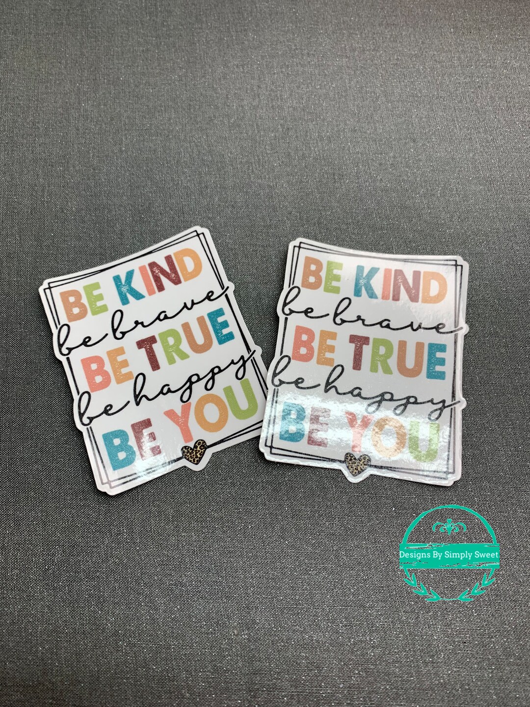 Be You Sticker, Be True Sticker, Cute Sticker, Laptop Sticker, Planner ...