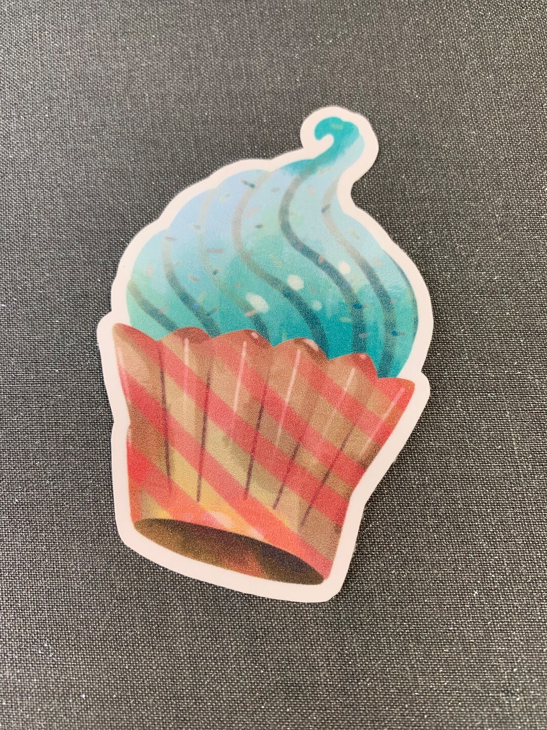 Cupcake Sticker, Birthday Sticker, Cute Sticker, Laptop Sticker ...