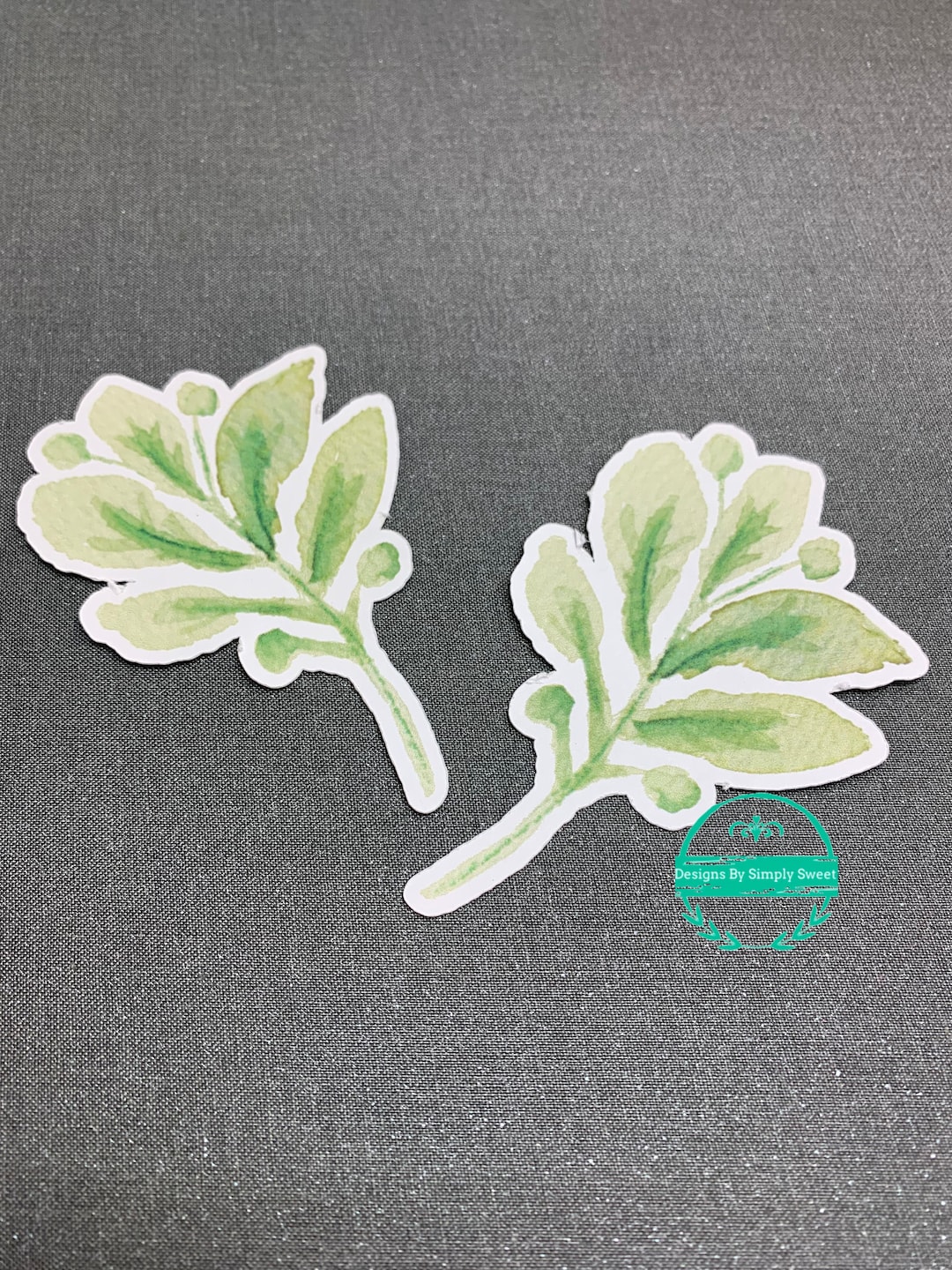 Leaf Sticker, Flower Sticker, Cute Sticker, Laptop Sticker, Planner ...