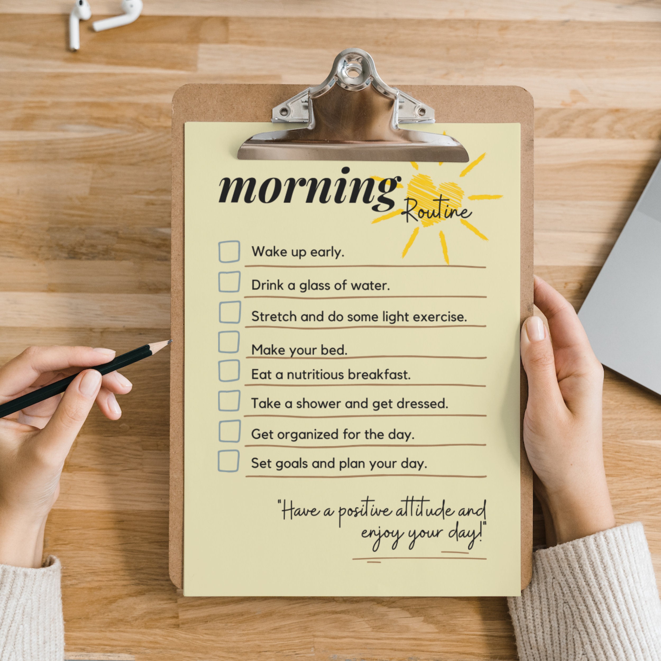 Guide to the Perfect Morning Routine | Instant Download | 8 Simple ...