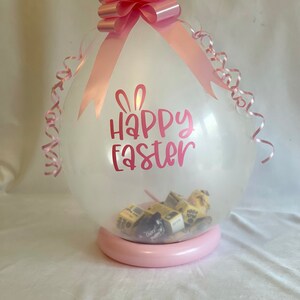Easter Popping Balloon Personalised Easter Balloon POP ME DIY Kit ...