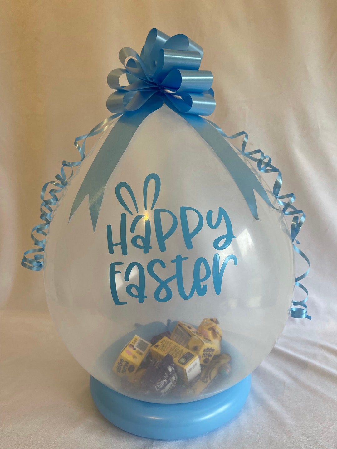 Easter Popping Balloon Personalised Easter Balloon POP ME DIY Kit ...
