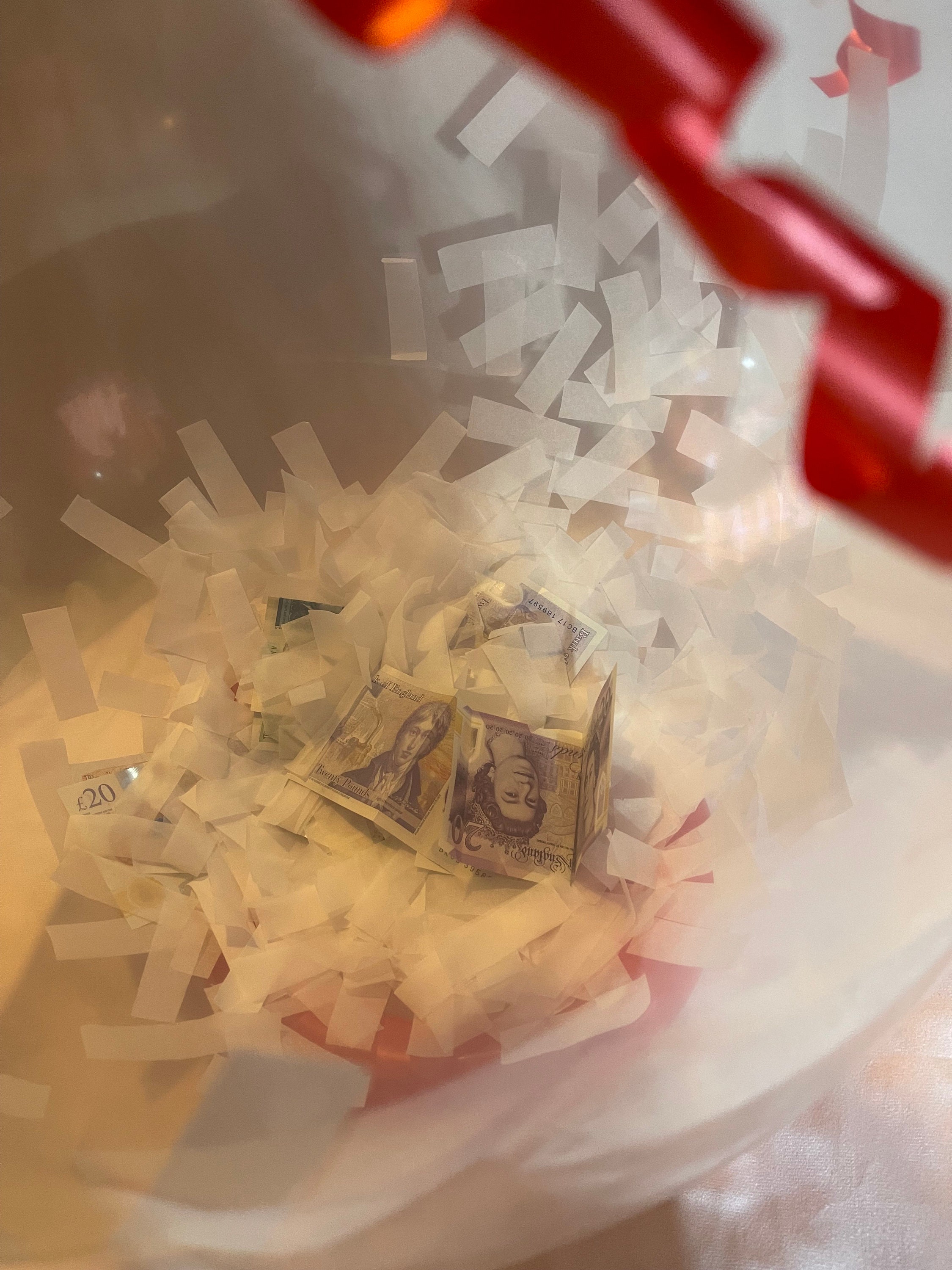Christmas Money Gifting Balloon Cash Balloon Christmas POP ME Money ...