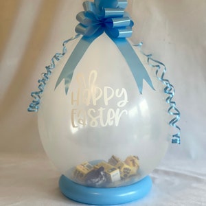 Easter Popping Balloon Personalised Easter Balloon POP ME DIY Kit ...