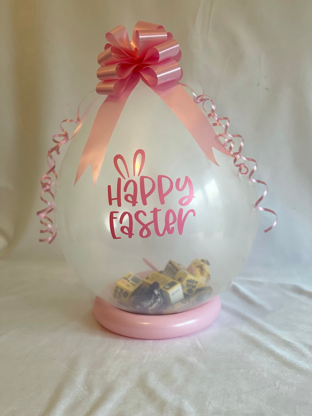 Easter Popping Balloon Personalised Easter Balloon POP ME DIY Kit ...