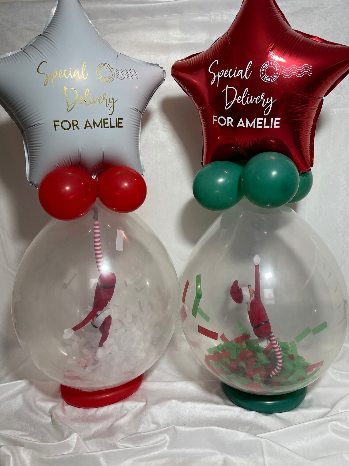 ELF ARRIVAL BALLOON Special Delivery Elf Balloon Do It Yourself Kit ...