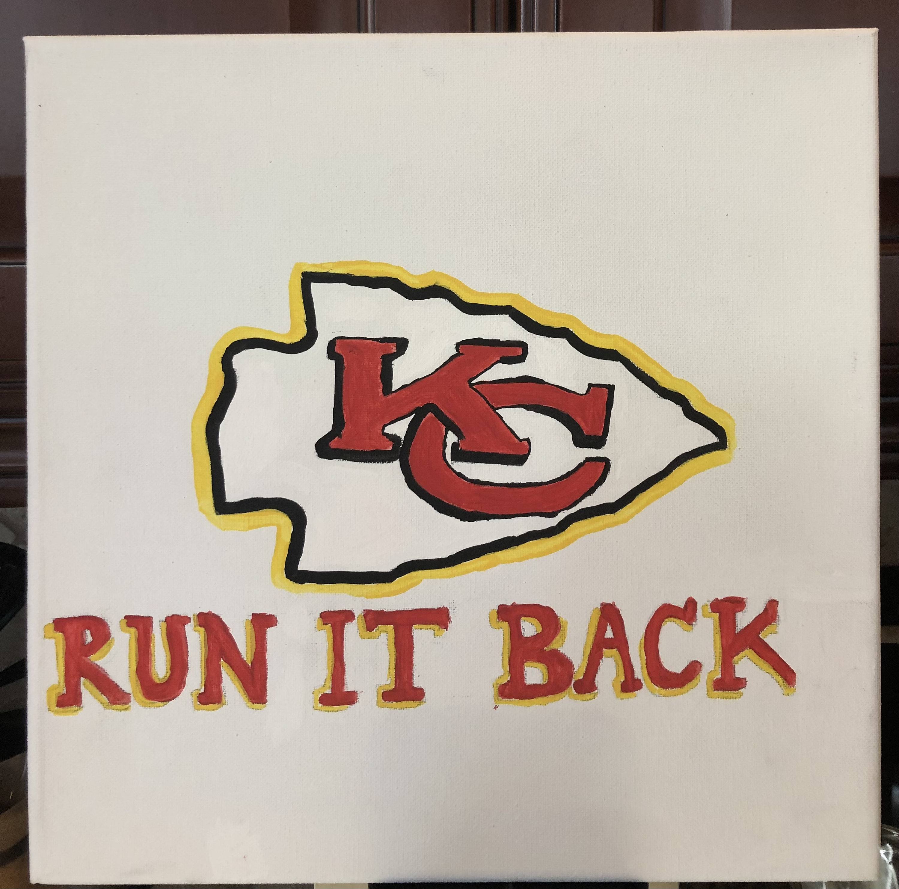 KC Chiefs Art - Etsy