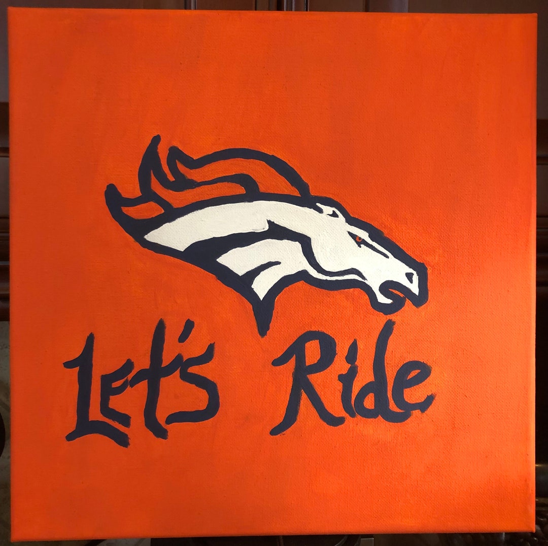 Denver Broncos Wall Art - Etsy
