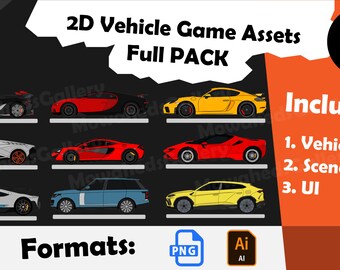Game Asset Pack - Etsy