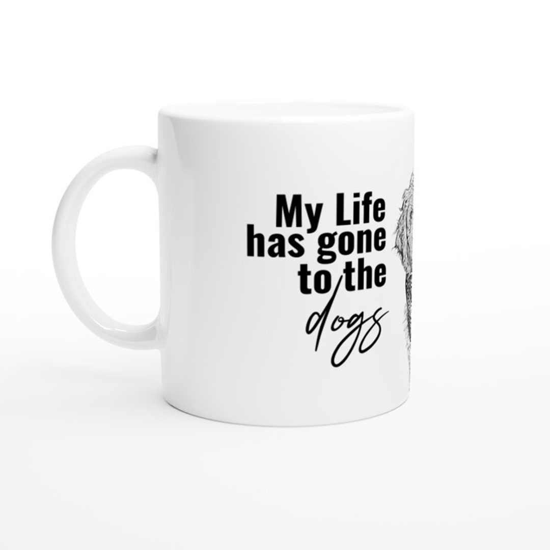 Gone to the Dogs Custom Dog Mug, Custom Dog Coffee Cup, Personalized ...
