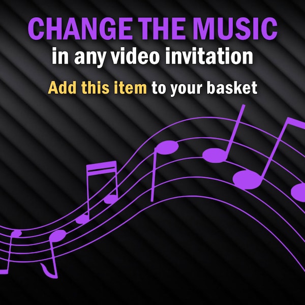 Music Invitations - Etsy