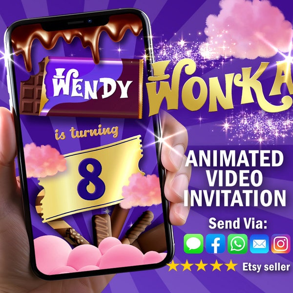 Charlie and the Chocolate Factory Party - Etsy