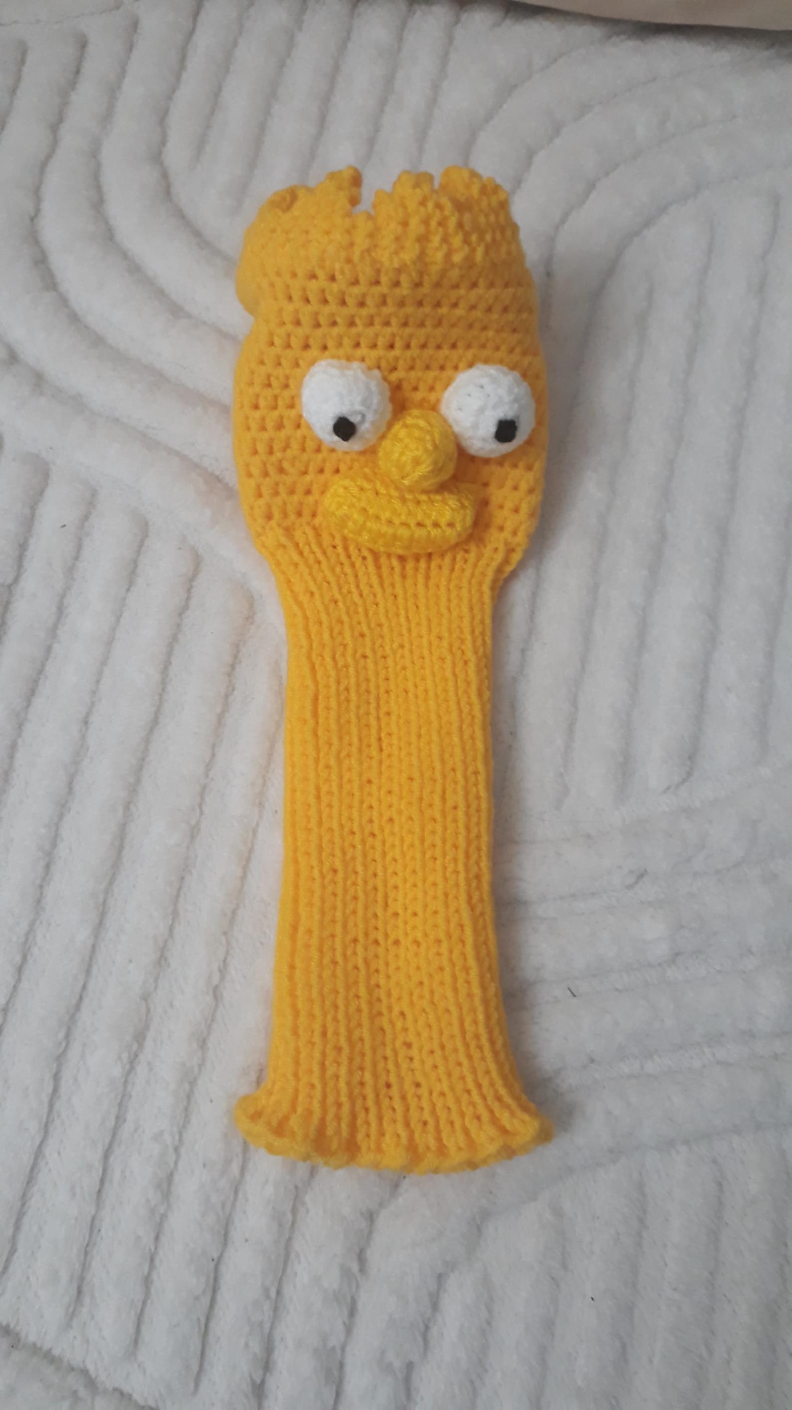 Hand Crocheted Simpsons Golf Club Cover: Bart, Lisa, Maggie - Etsy