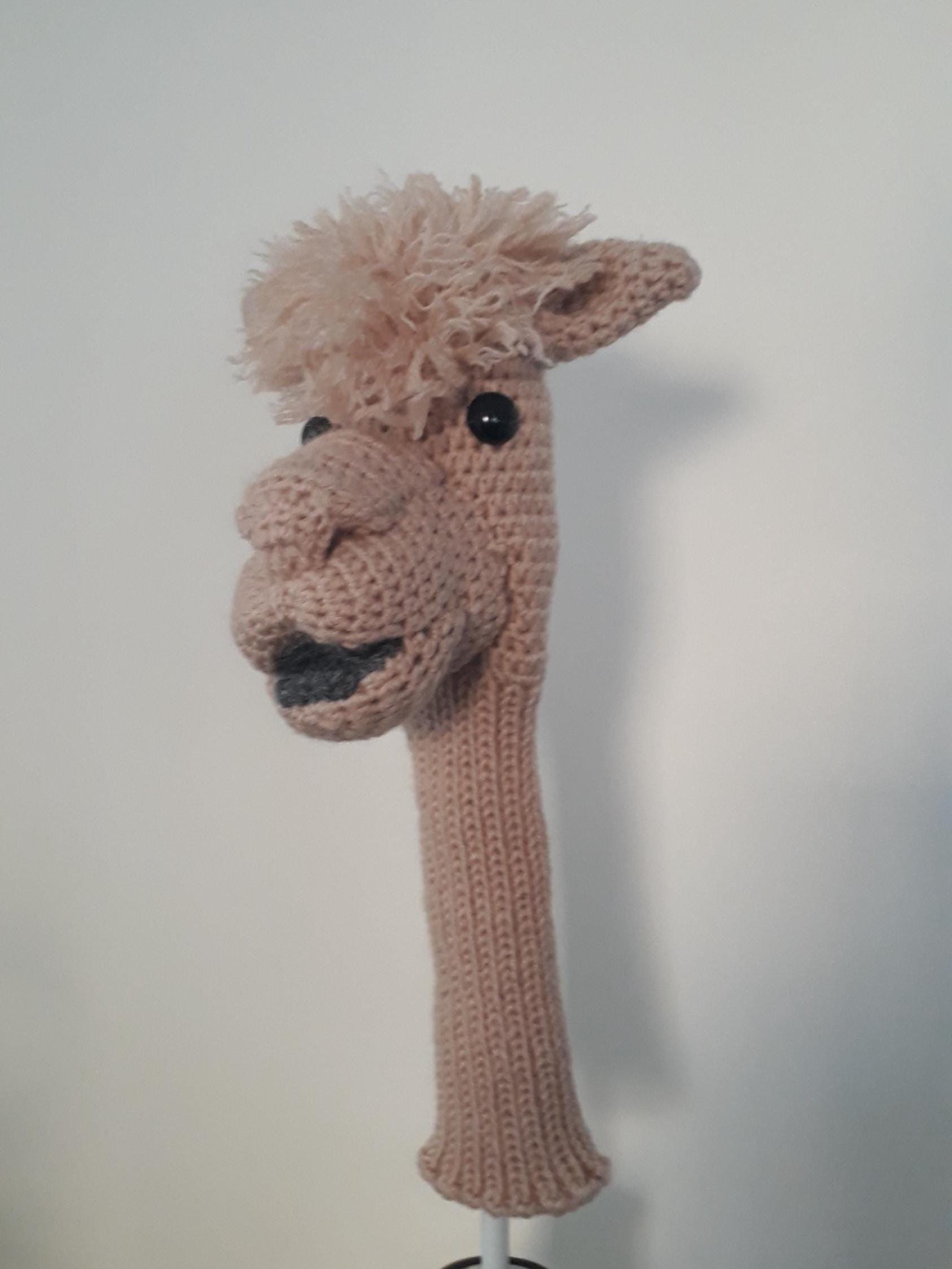Crochet Llama Golf Club Cover: Handmade Animal Headcover - Etsy