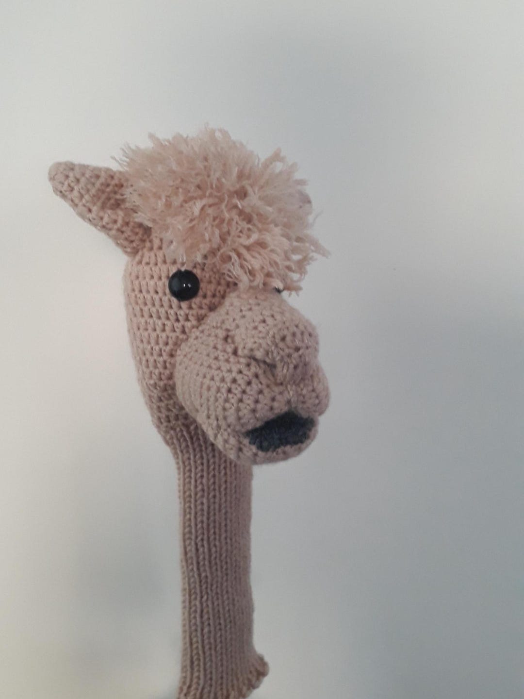 Crochet Llama Golf Club Cover: Handmade Animal Headcover - Etsy
