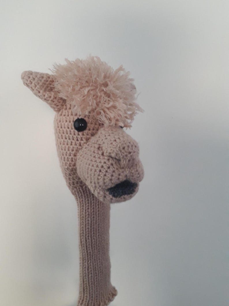 Crochet Llama Golf Club Cover: Handmade Animal Headcover - Etsy