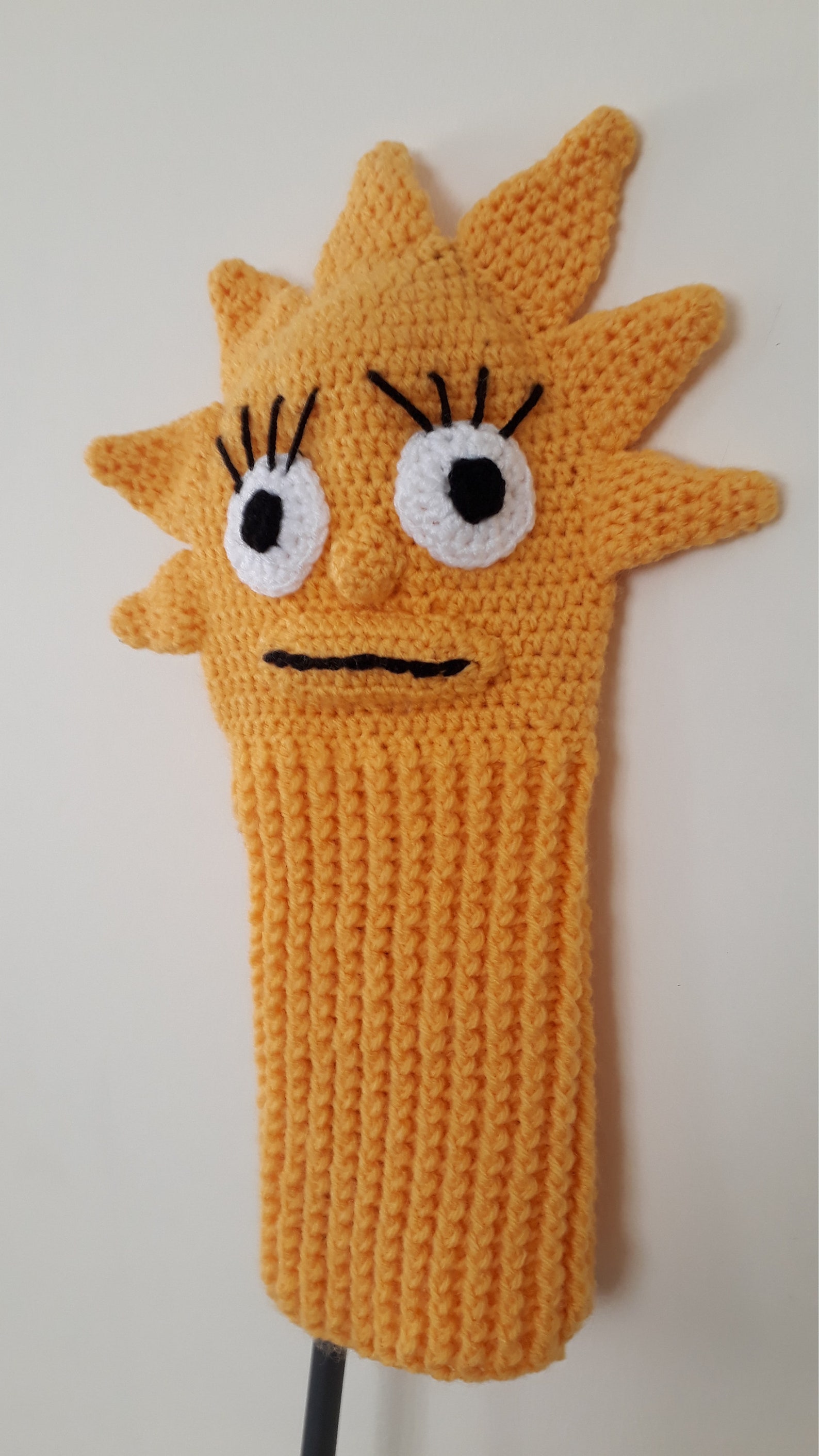 Hand Crocheted Simpsons Golf Club Cover: Bart, Lisa, Maggie - Etsy