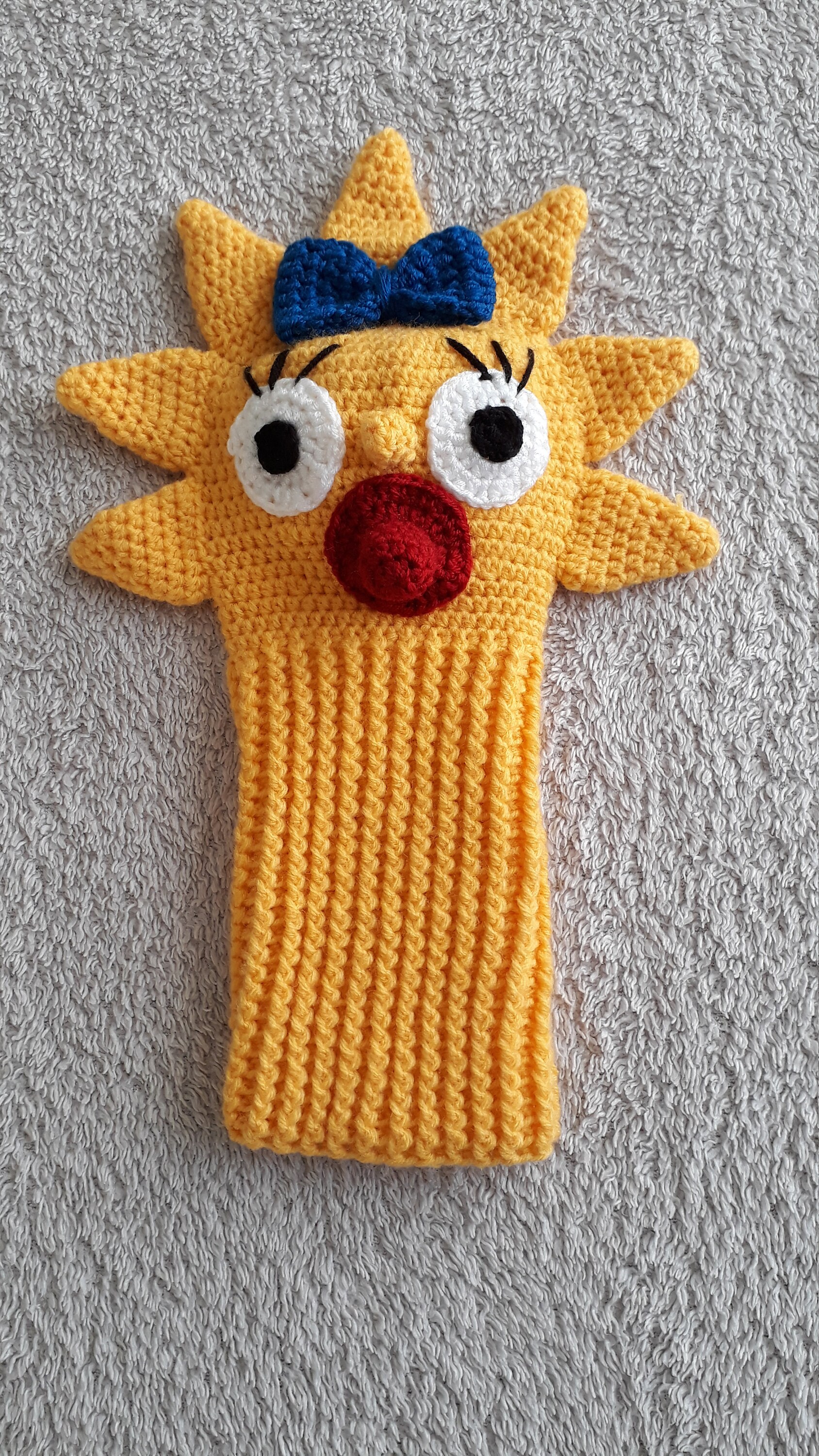 Hand Crocheted Simpsons Golf Club Cover: Bart, Lisa, Maggie - Etsy