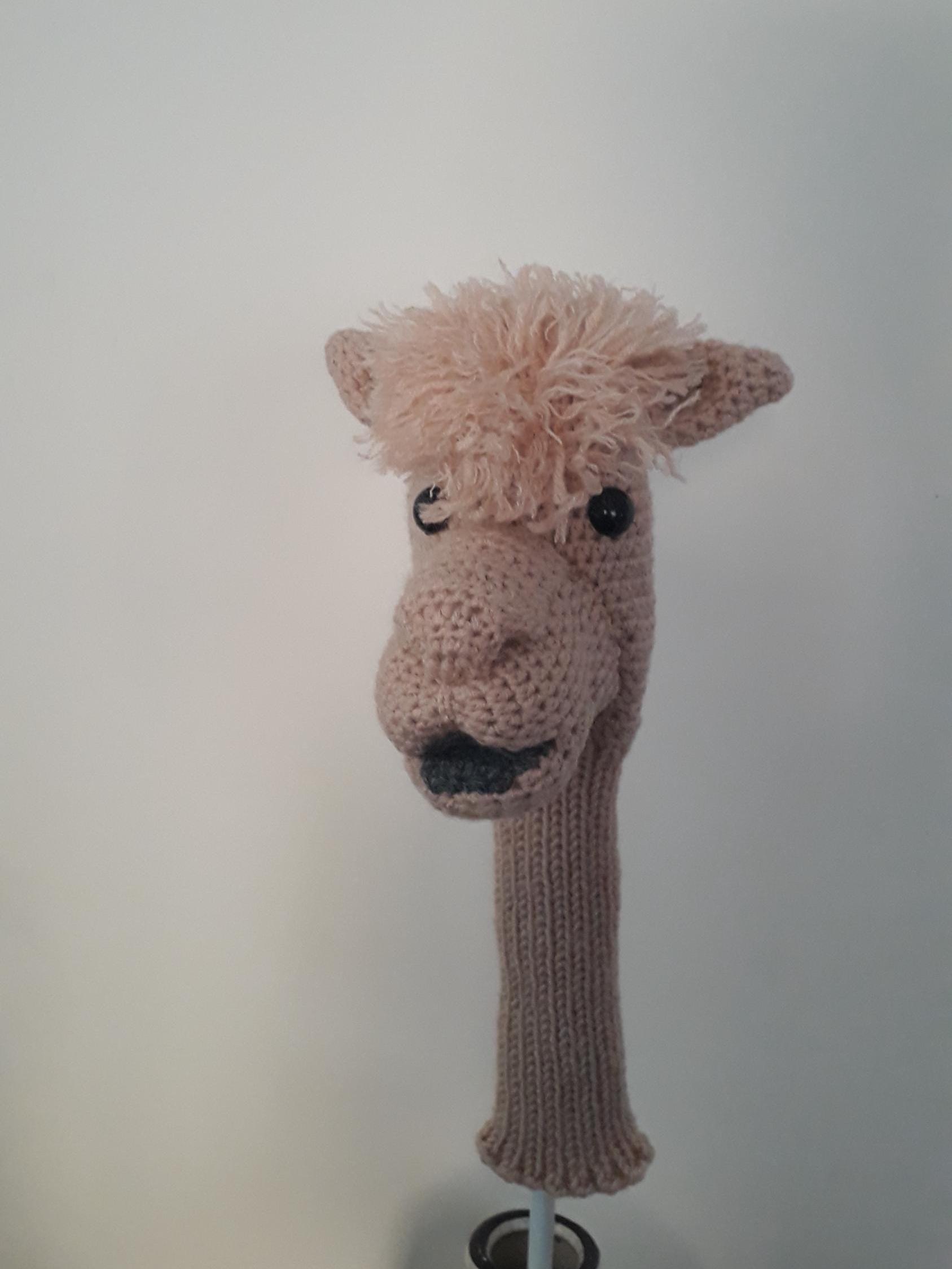 Crochet Llama Golf Club Cover: Handmade Animal Headcover - Etsy