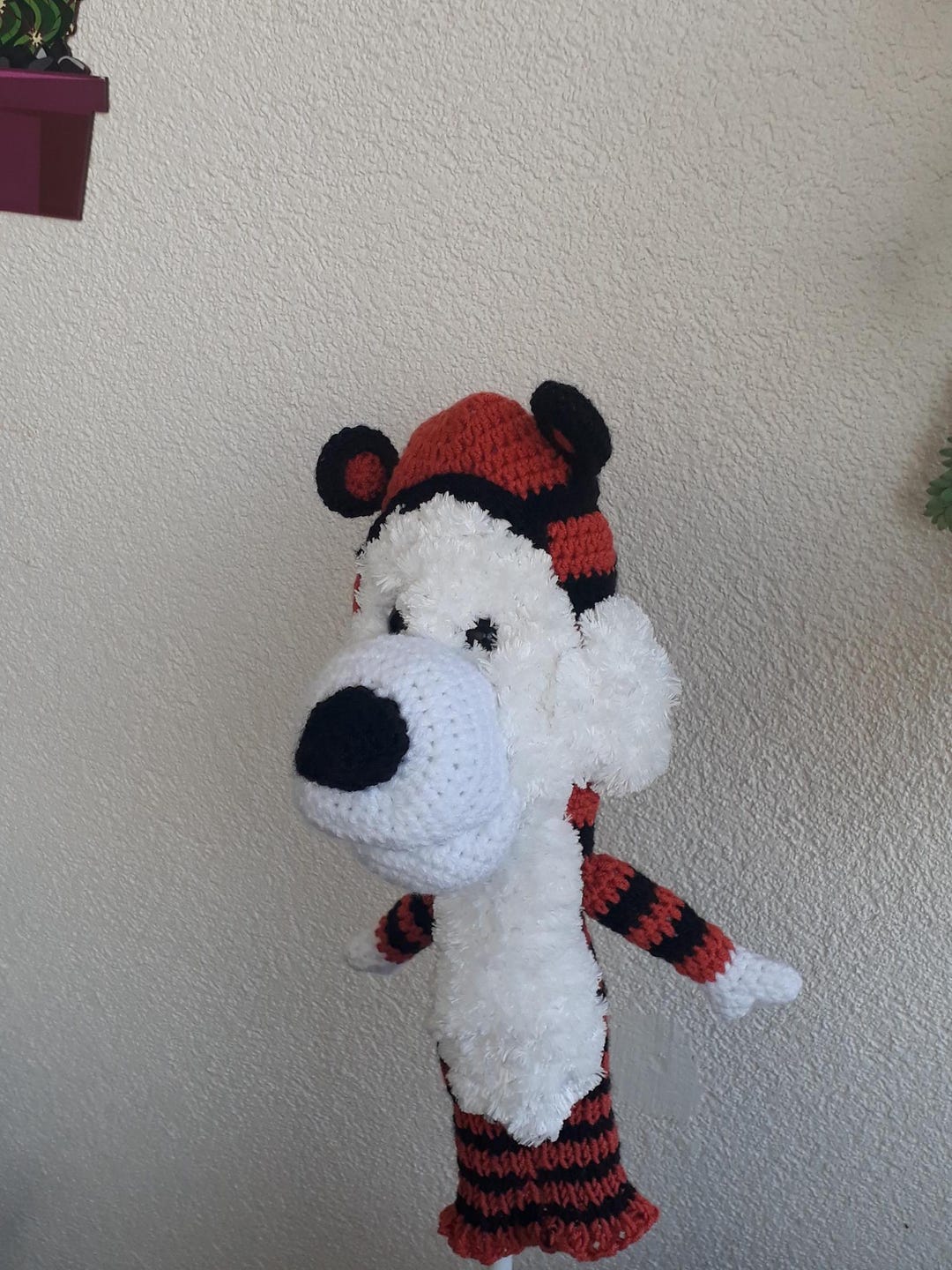 Hand Crocheted Tiger Golf Club Cover, Tigger Fan Gift - Etsy