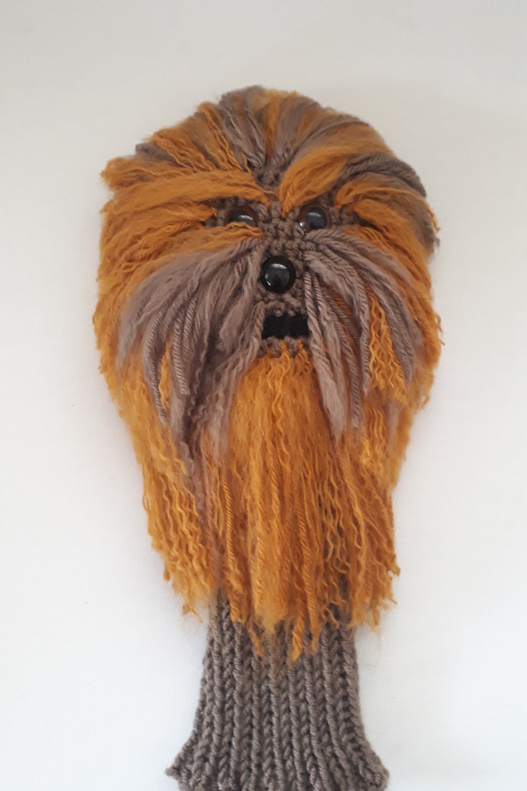 Crocheted STARS WARS Chewbacca, Handmade Head Cover Inspired By, Golf ...