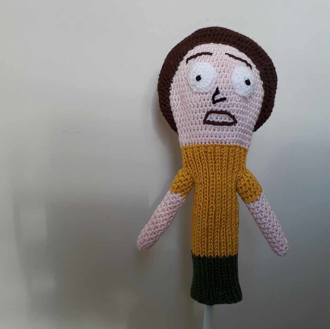 Golf Club Protector Inspired by Rick and Morty, Morty Smith Golf Club ...