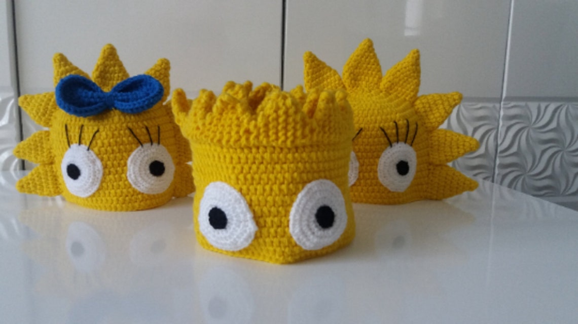 Crochet Inspired by Simpsons Hat-lisa Simpsons Hat-choose - Etsy
