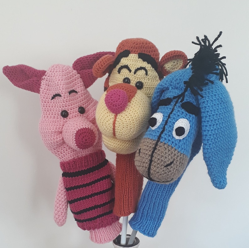 Piglet Golf Club Cover, Cute Hand Cover - Etsy
