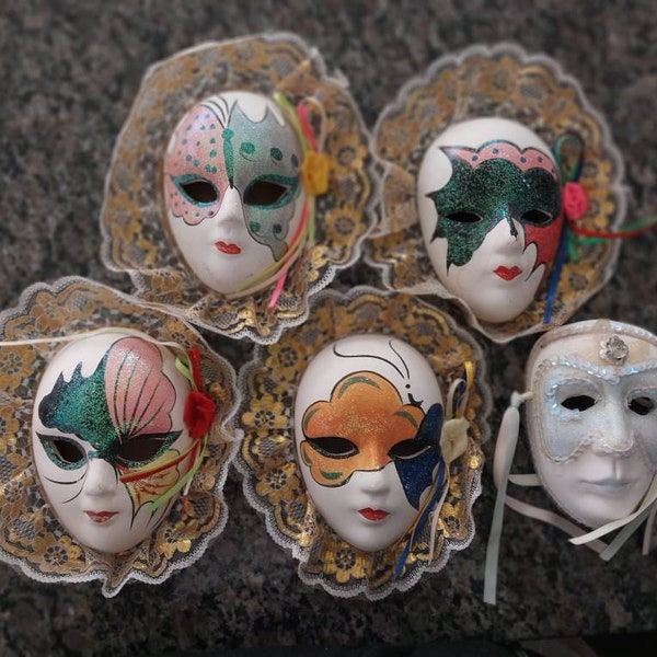 Porcelain Masks - Etsy