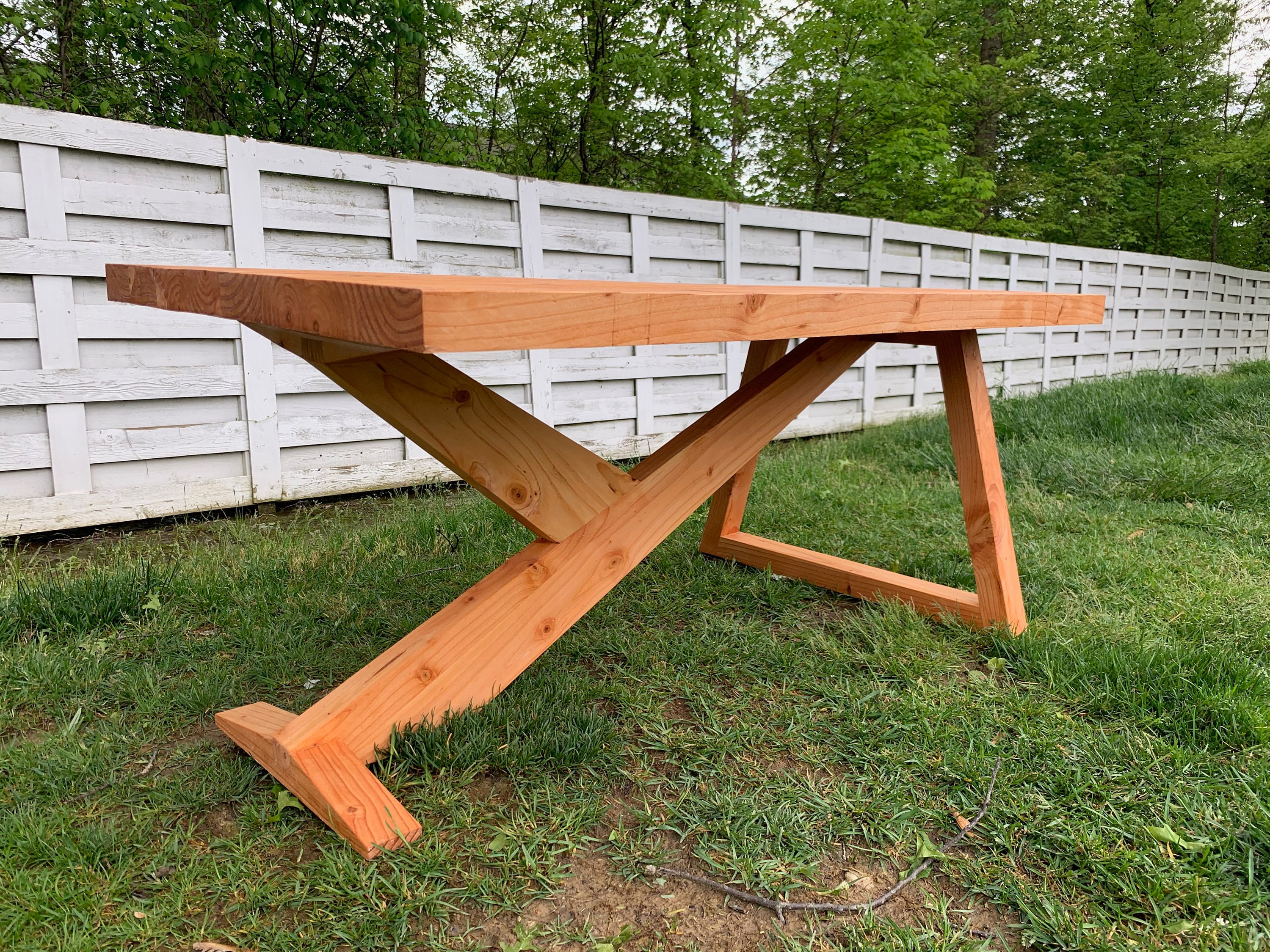 Modern 2x4 Coffee Table Plans - Etsy