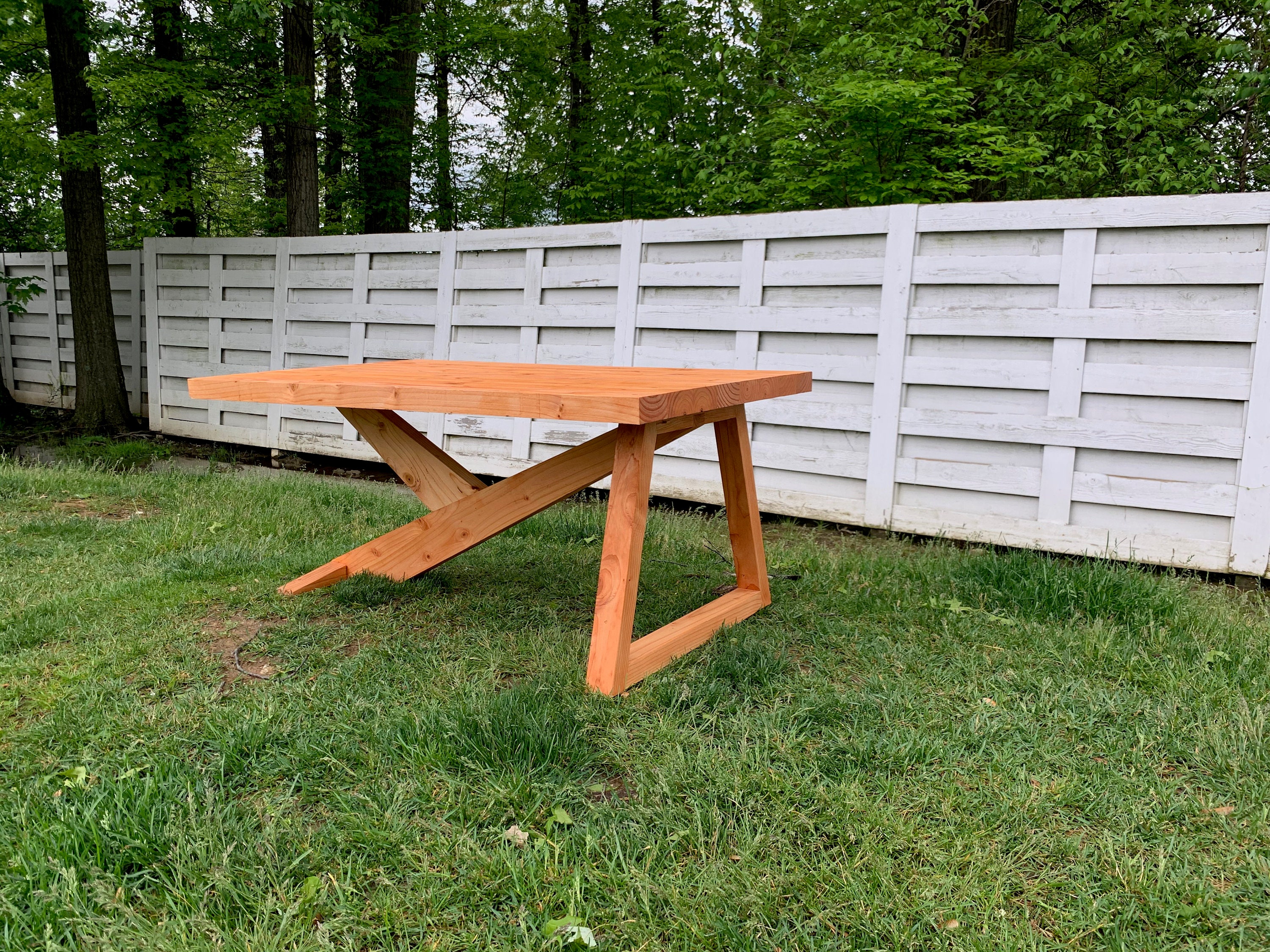 Modern 2x4 Coffee Table Plans - Etsy