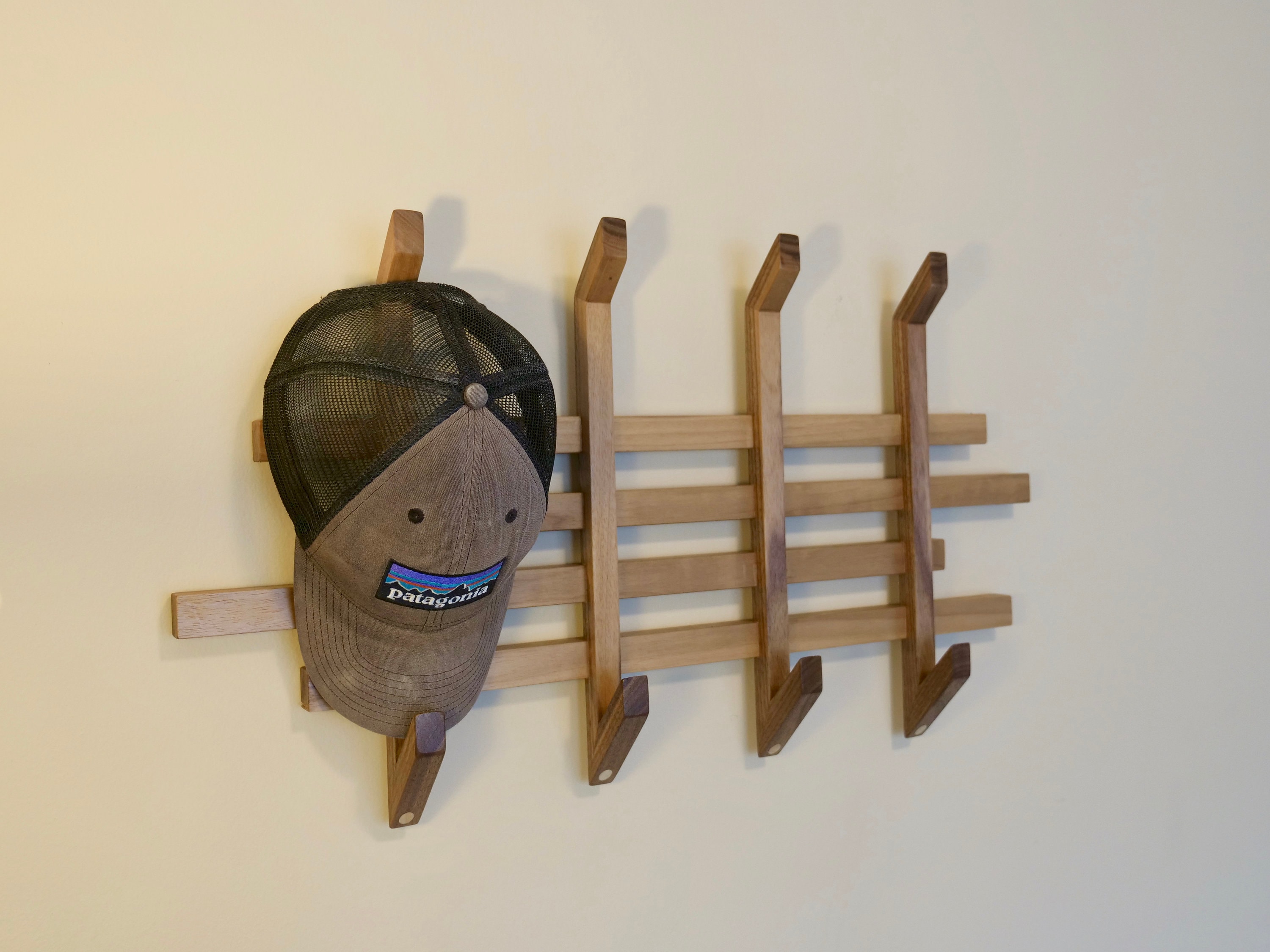 Modern Coat Hat Rack Plans - Etsy