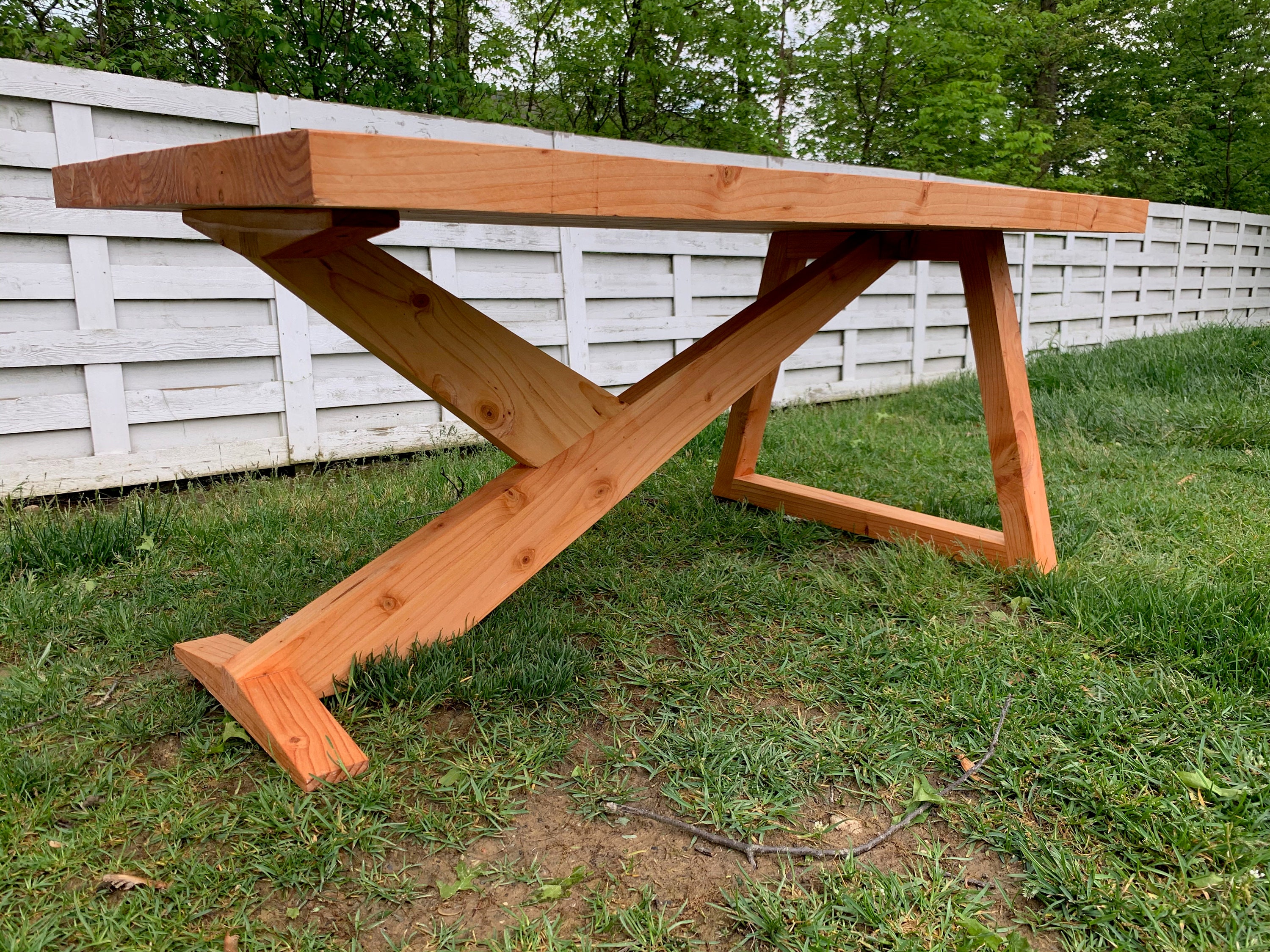 Modern 2x4 Coffee Table Plans - Etsy