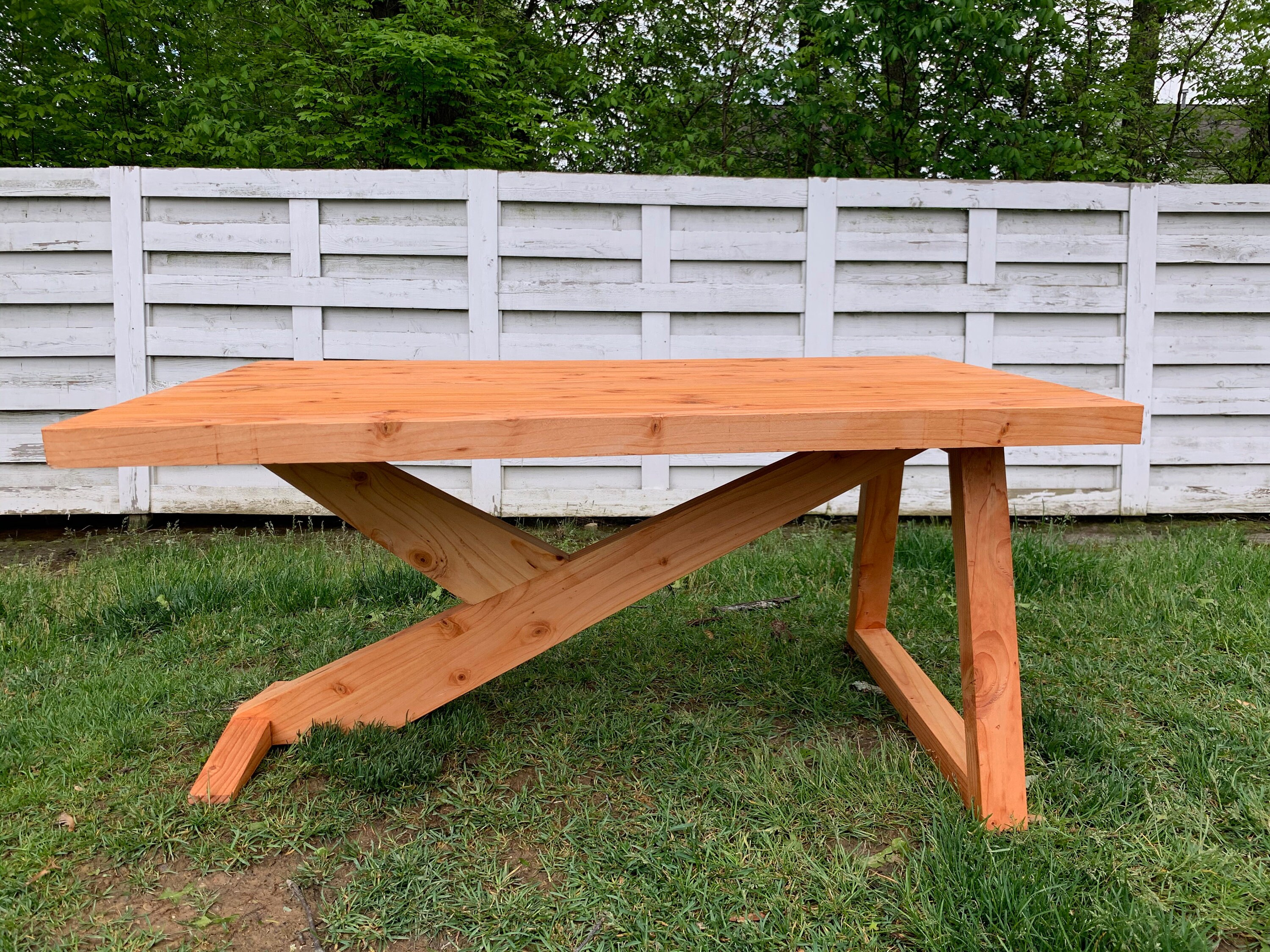 Modern 2x4 Coffee Table Plans - Etsy