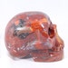 3" Natural Hand Carved Mookaite Jasper Skull - Etsy