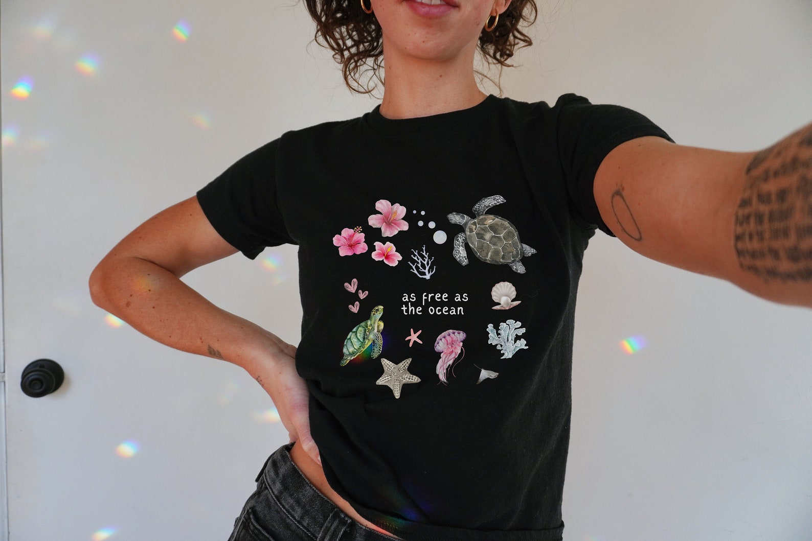 2000s Mermaidcore Aesthetic Y2K Baby Tee Mermaid Aesthetic Mermaid Core ...