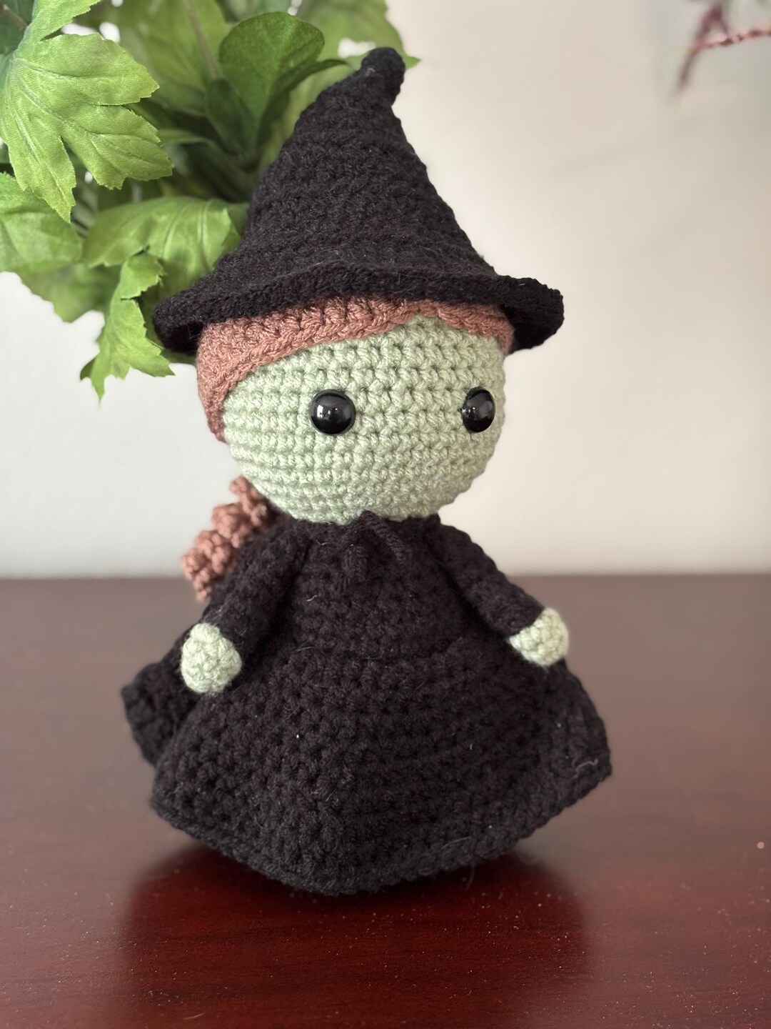 Wicked Witch Elphaba Amigurumi Stuffed Doll - Etsy