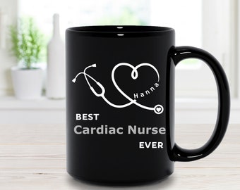 Cardiac Nurse Mug Cardiac Nursing Coffee Mug Cardiac Nurse - Etsy