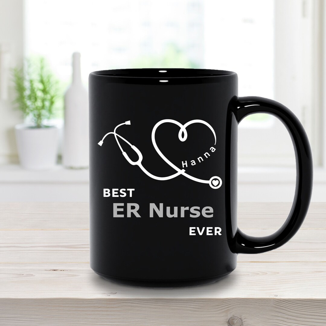 Personalized ER Nurse Gift, Emergency Nurse Mug, Gift Idea for ...