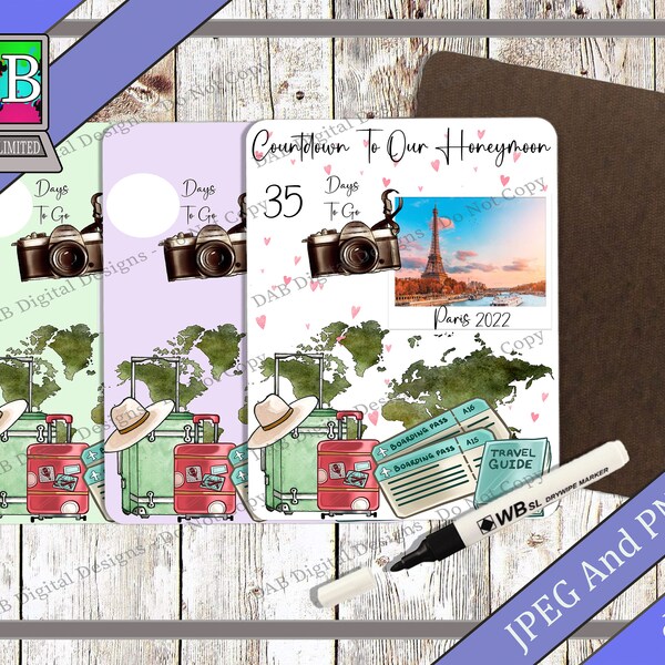 Vacation Countdown - Etsy