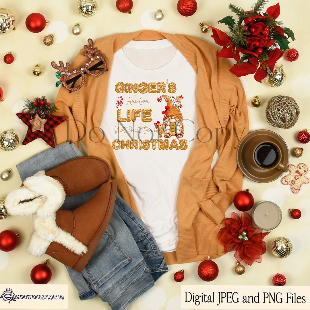 Gingerbread Gonk Gnome Christmas Designs, Set of 8 (digital Files) - Etsy