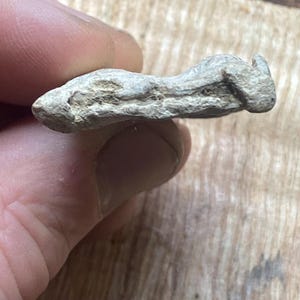 Medieval Pilgrims Ampulla. Circa 14th-15th Century AD. Lead. Decorated ...